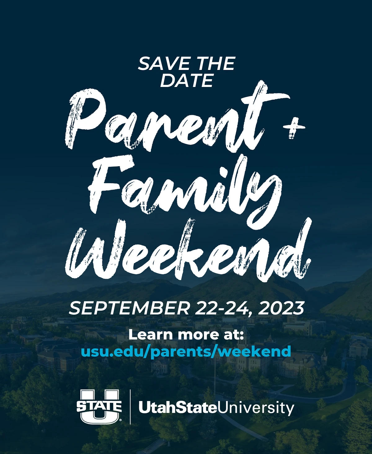 Save the Date! Parent & Family | USU Parent and Family Connection